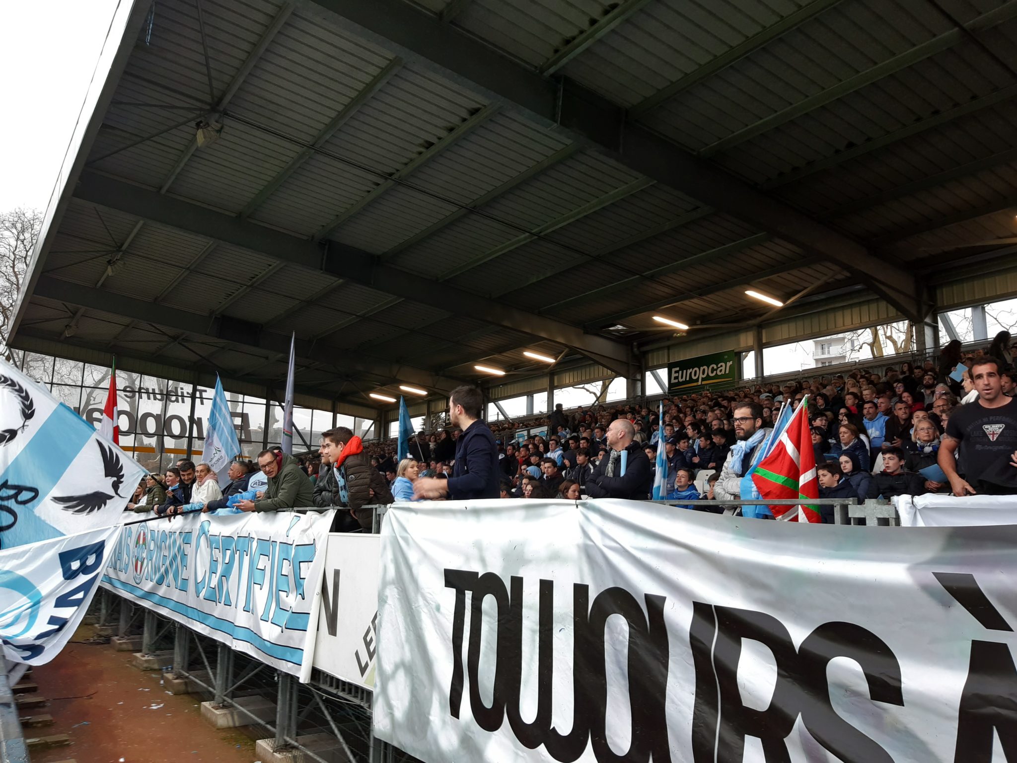 INSIDE CLUB au stade Jean Dauger avec l'Aviron Bayonnais - Fanstriker